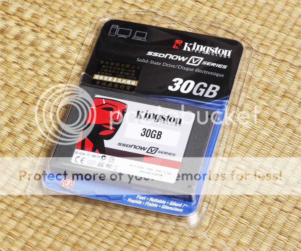 [Storage] Kingston SSDNow V series 30GB – Một SSD bình dân hơn? | Viết ...