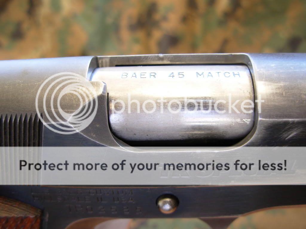 How can I remove brass marks on ejection port? | 1911Forum