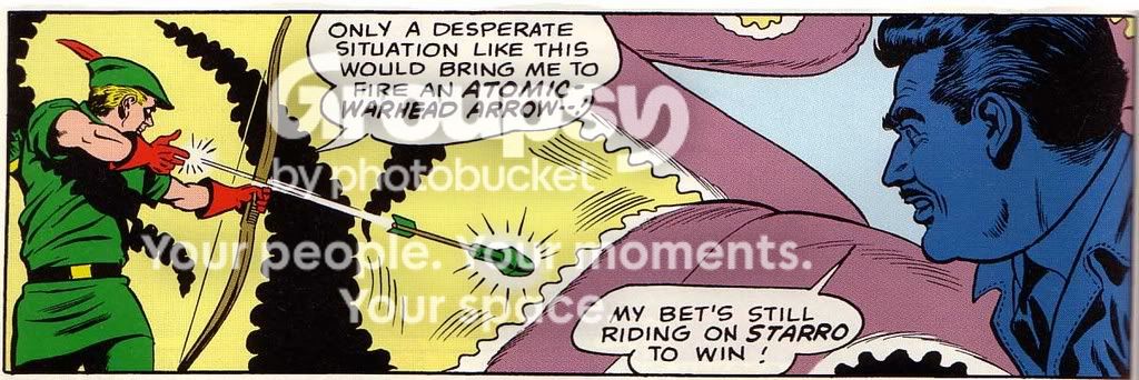Green Arrow's nuke arrow isn't standard equipment : r/CharacterRant
