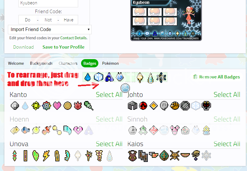How to use the Trainer Card Maker | Pokécharms