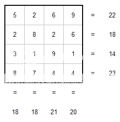 4x4 Grid Puzzle