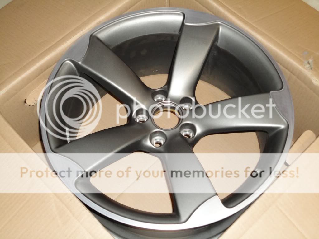 Genuine audi a5 19" -5 arm rotor alloy wheels - audi black edition a5 ...