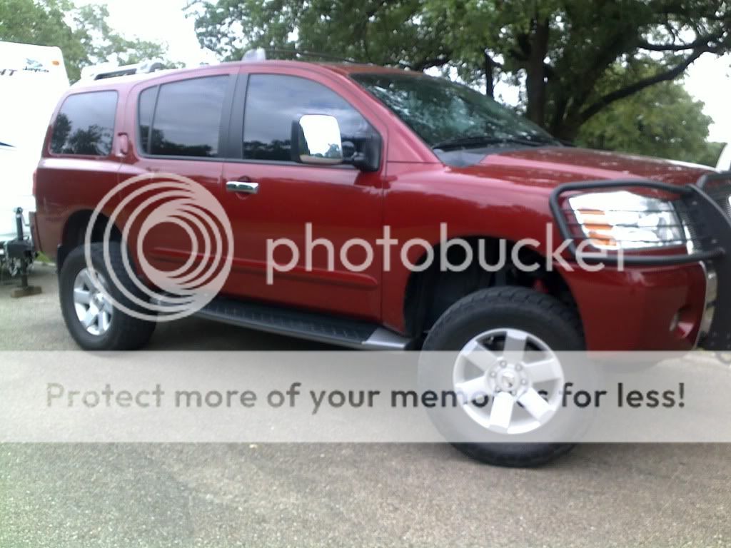 Lifted Armada's...Got any pics?? | Nissan Armada & Infiniti QX56 Forums